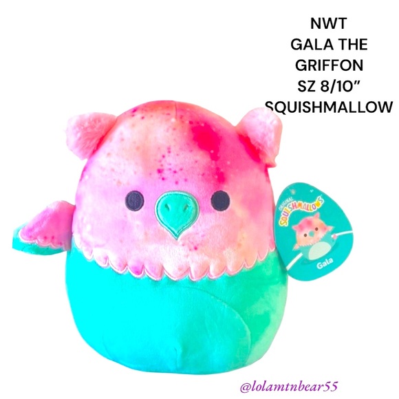 Squishmallows | Toys | New Wtags Gala The Griffon Size 79 Squishmallow ...
